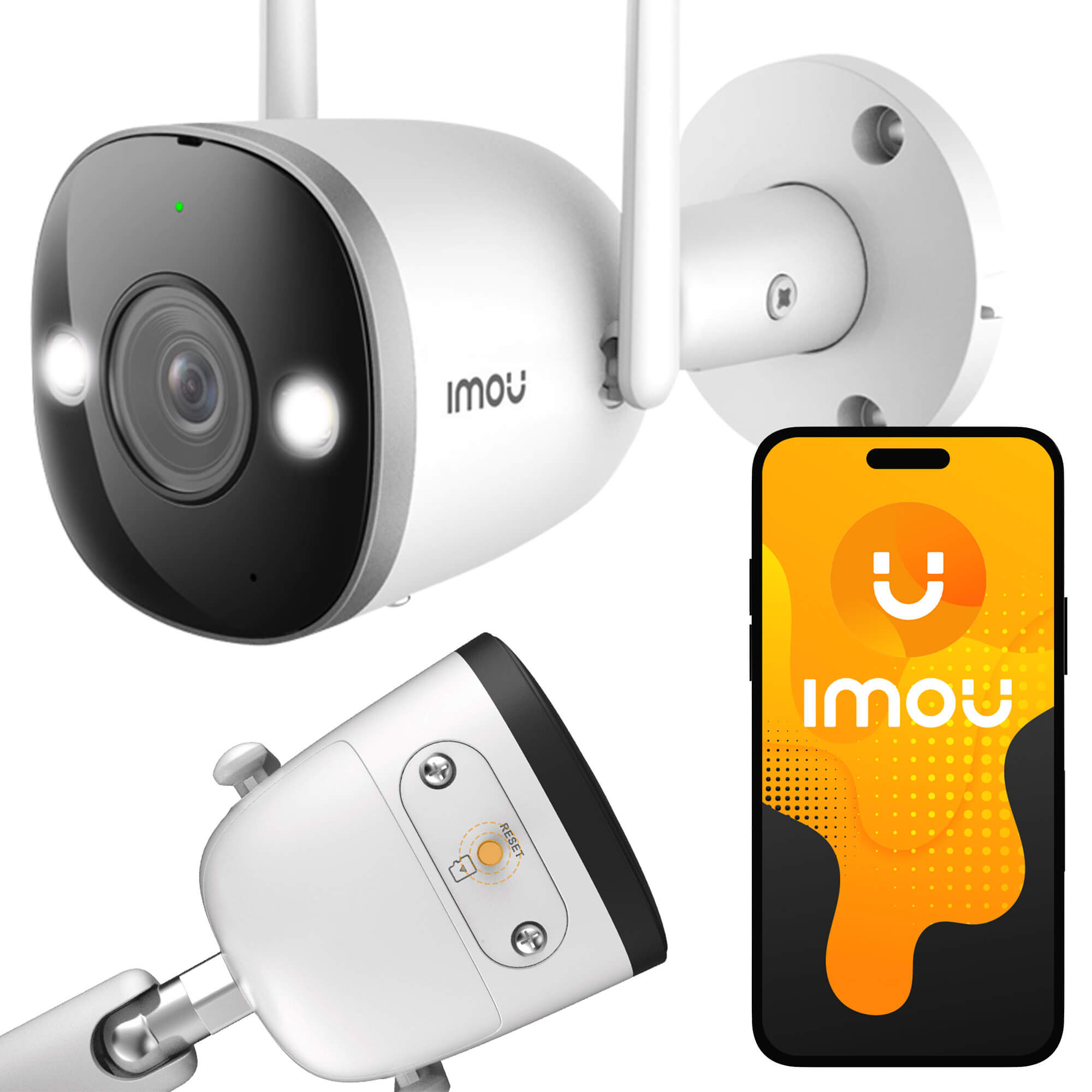 Kamera IP IMOU IPC-S3EP-5M0WE Bullet 3 5Mpx Full Color :: IVEL Electronics