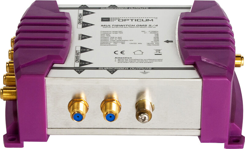 Multiswitch Opticum OMS-5/4P :: IVEL Electronics
