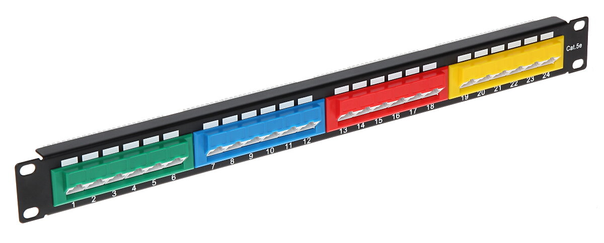Patch panel rj-45 PP-24/RJ-KAT :: IVEL Electronics