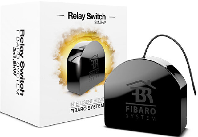 Podwójny włącznik przekaźnikowy - FIBARO Relay Switch 2x1,5kW :: IVEL ...