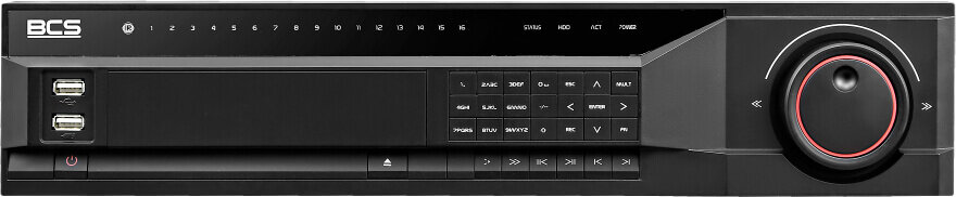 Rejestrator IP 32 kanałowy BCS-L-NVR3208-A-4K 8 dyskowy, 32Mpx, HDMI ...
