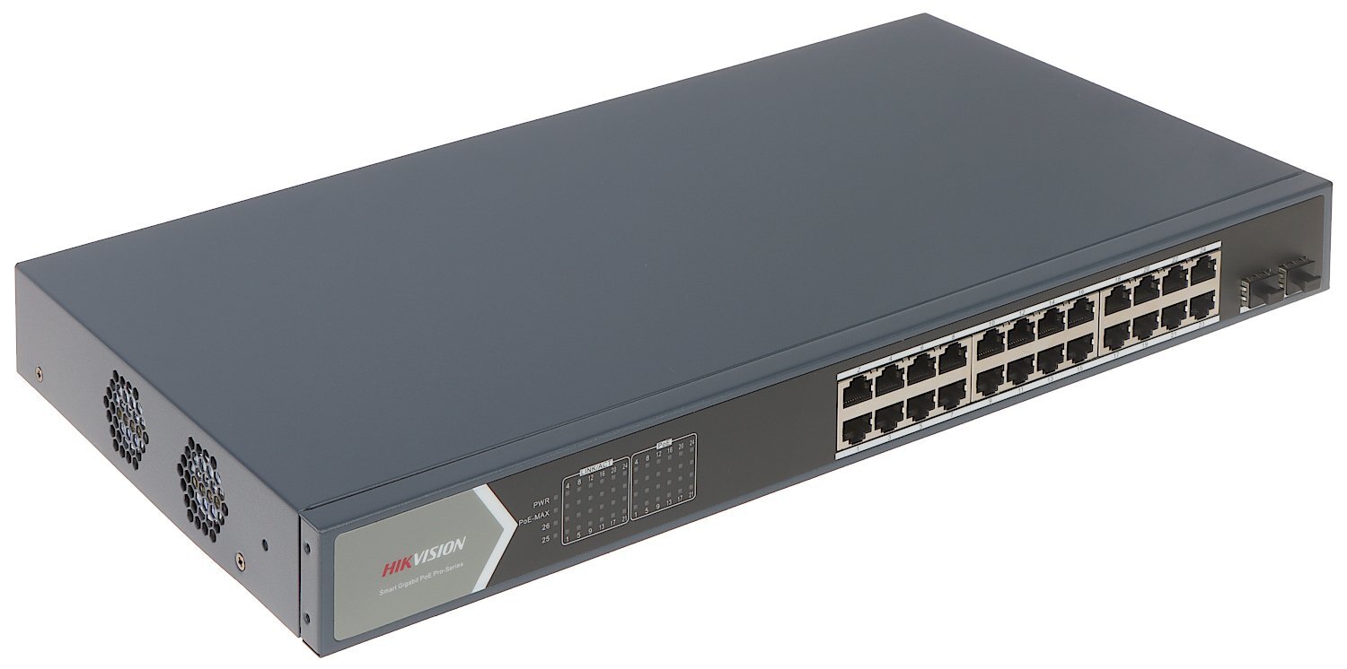 Switch POE 24-portowy SFP Hikvision DS-3E1526P-SI – Wydajność ...
