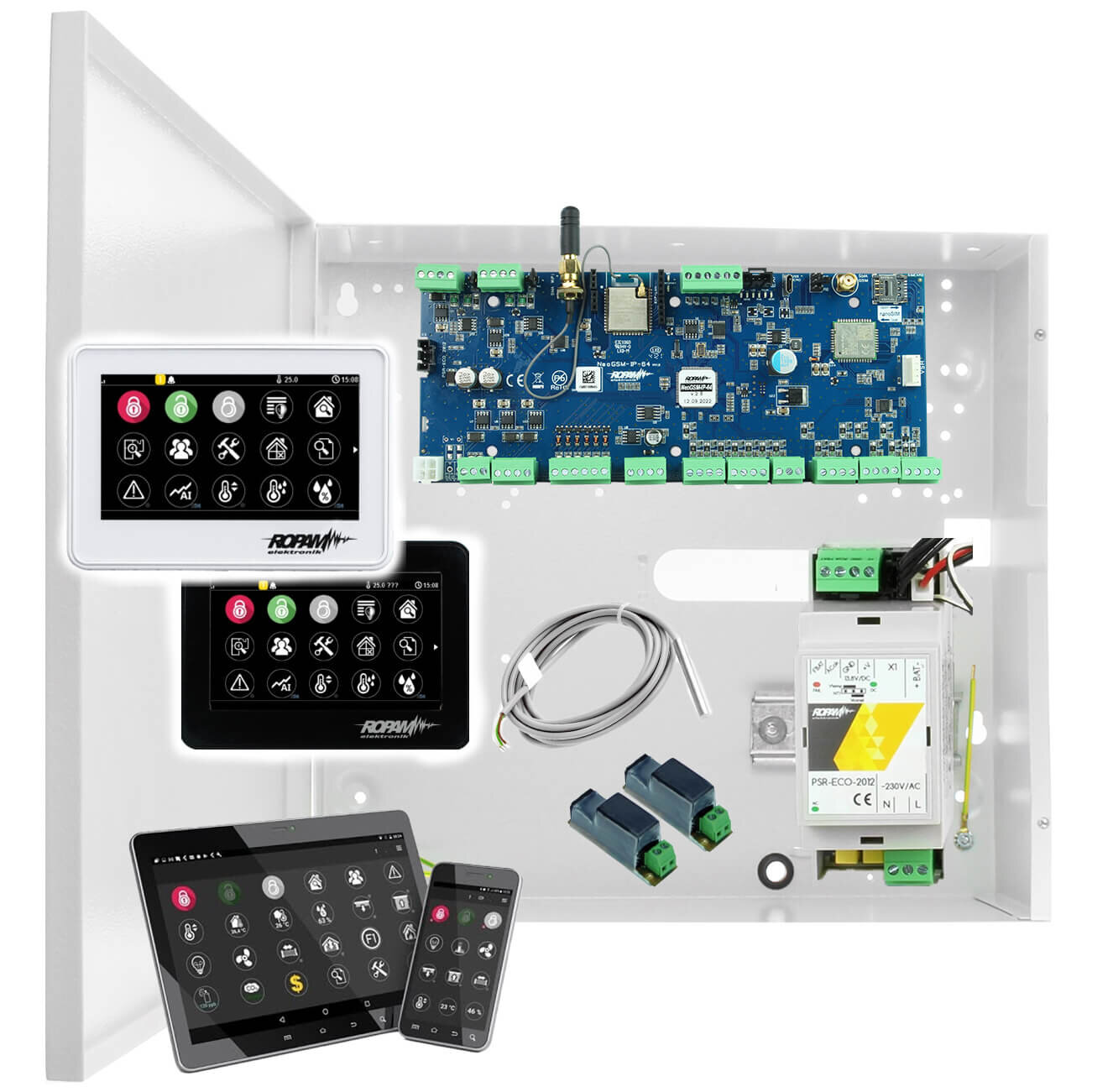 System alarmowy NeoGSM-IP-64/TPR-4B-P/ZP – Automatyka domowa | Wi-Fi ...