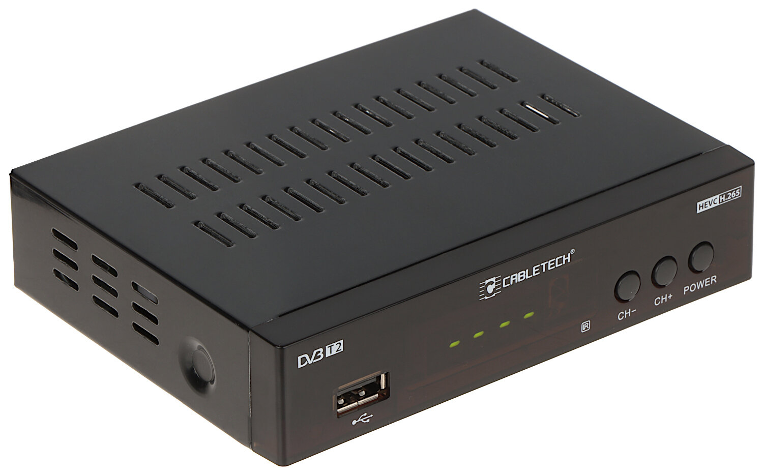 Tuner cyfrowy hd dvb-t/dvb-t2/dvb-c urz-0338 h.265/hevc cabletech ...
