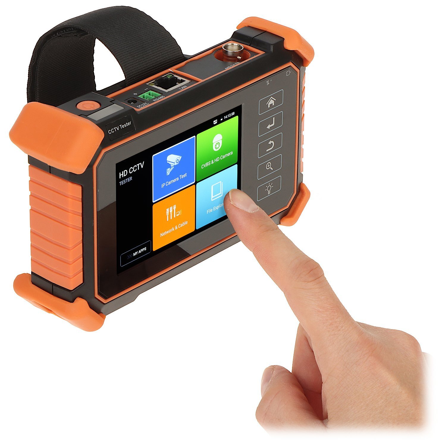 Tester CCTV CS-HB-45H – Test AHD, HD-CVI, IP, Onvif – 5 Mpx