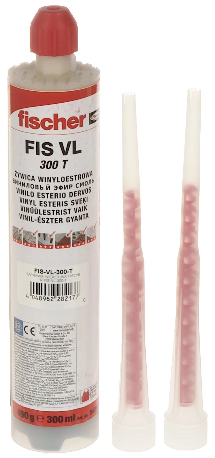 Zaprawa iniekcyjna FIS-VL-300-T KARTUSZ 300ml FISCHER :: IVEL Electronics